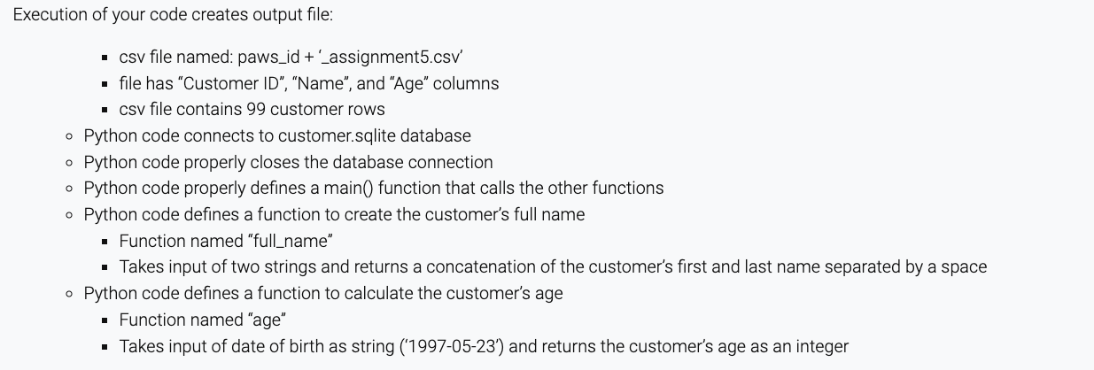 Solved The python runs but my csv returns just the header | Chegg.com