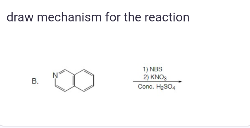 Solved Accurately show the mechanism below. draw mechanism | Chegg.com