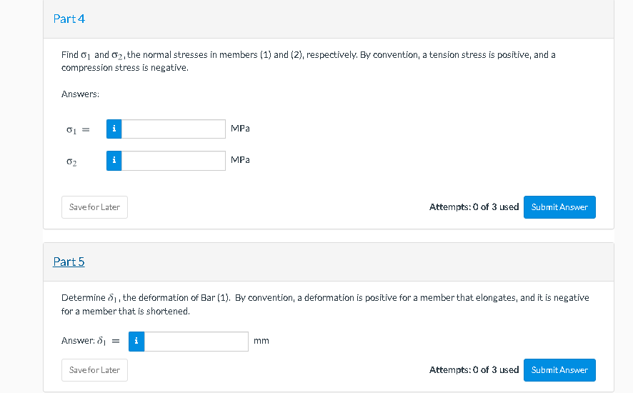 Solved Part 1 = The pin-connected structure shown consists | Chegg.com