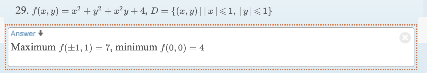 Solved 27, 28, 29, 30, 31, and 32 Find the absolute maximum | Chegg.com