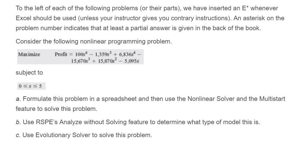 Solved To the left of each of the following problems (or | Chegg.com