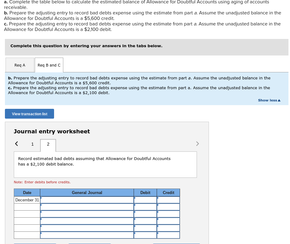 Solved a. Complete the table below to calculate the | Chegg.com