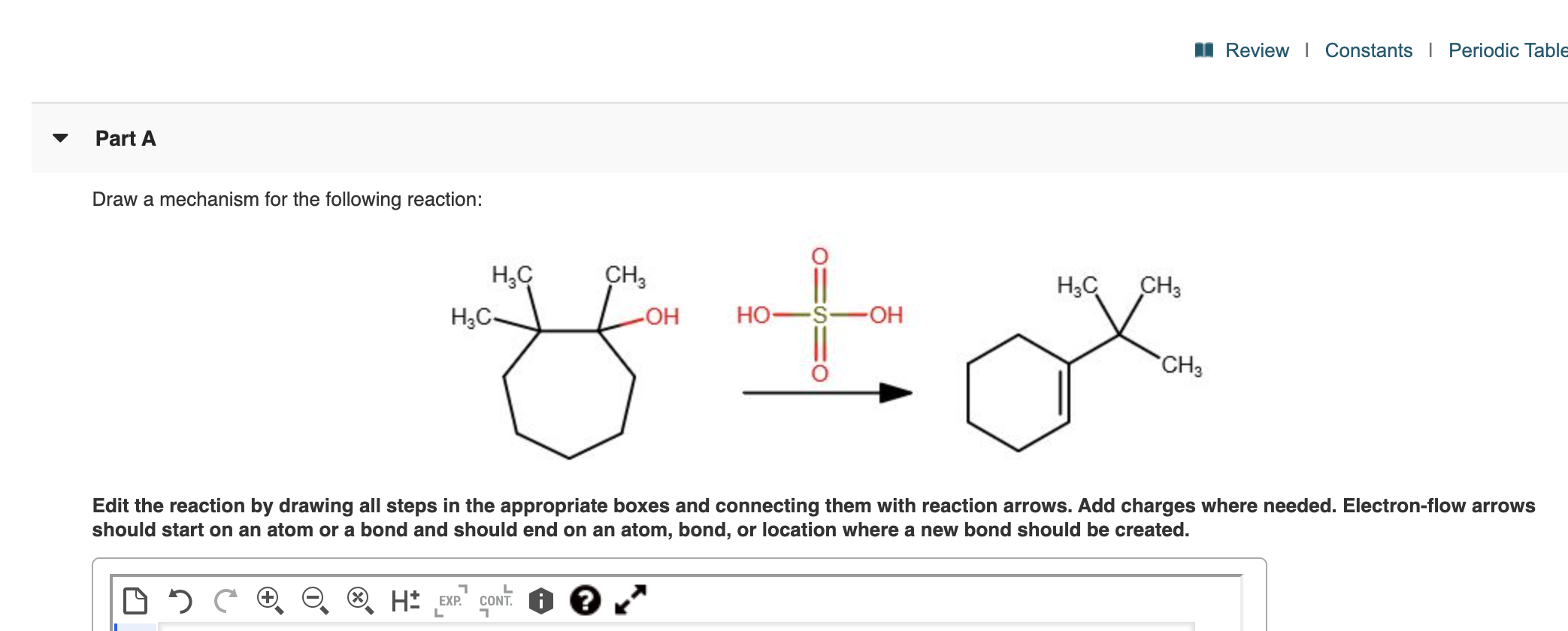 Solved I Review | Constants | Periodic Table Part A Draw a | Chegg.com
