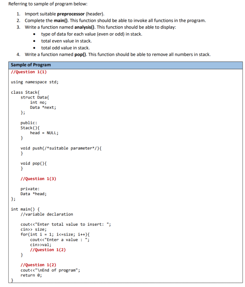 Solved Sample of Output Enter total value to insert: 5 Enter | Chegg.com