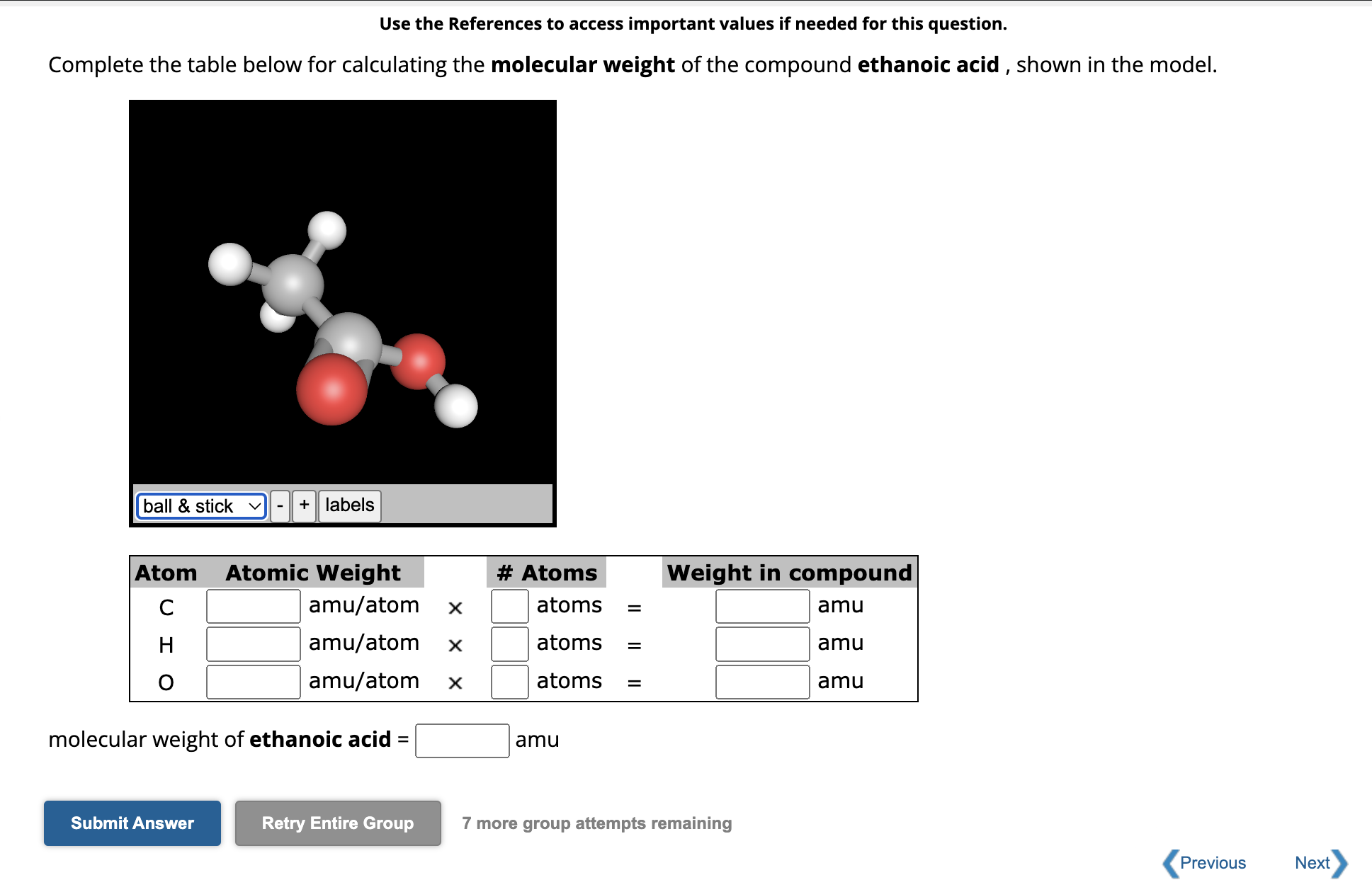Solved Use the References to access important values if | Chegg.com