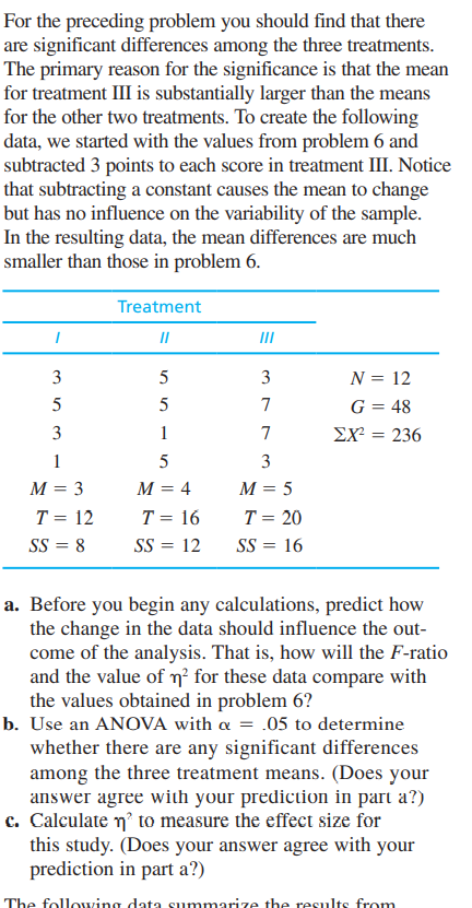 For the preceding problem you should find that there | Chegg.com