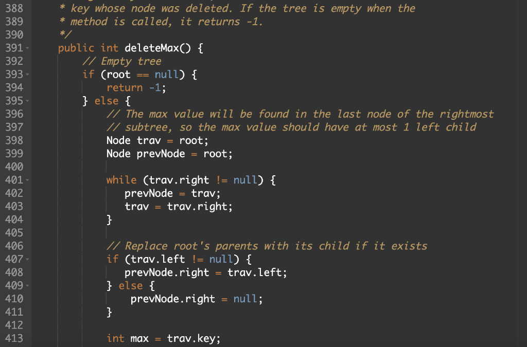 Solved Problem 8: Binary tree iterator The traversal methods | Chegg.com