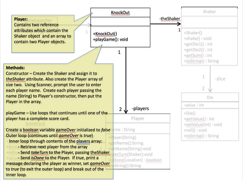 Knockout Shaker -theShaker Player:meLauncher Contains | Chegg.com