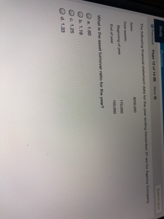 Solved Study G Previous Page 9 of 14 EEE Next In the | Chegg.com
