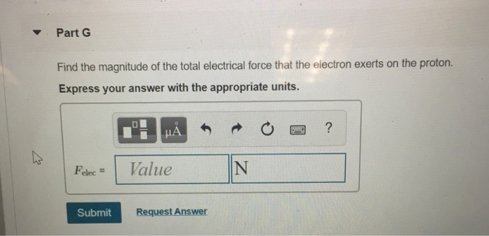 Solved Constants Part A n electron and a proton are each | Chegg.com
