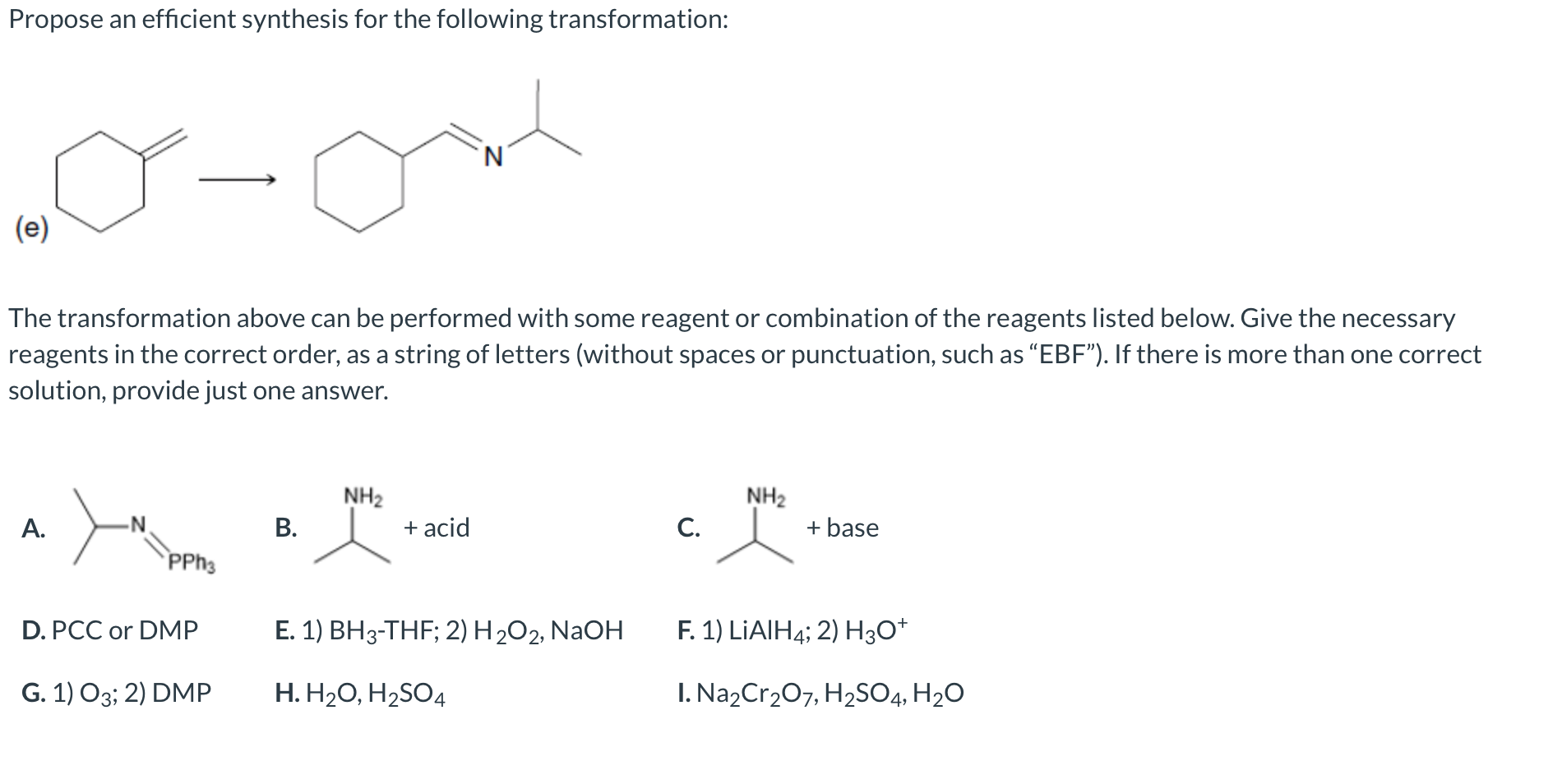 Solved Propose an efficient synthesis for the following | Chegg.com