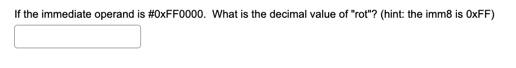 Solved IMMEDIATE HELP NEEDED PLEASE!!! If the immediate | Chegg.com