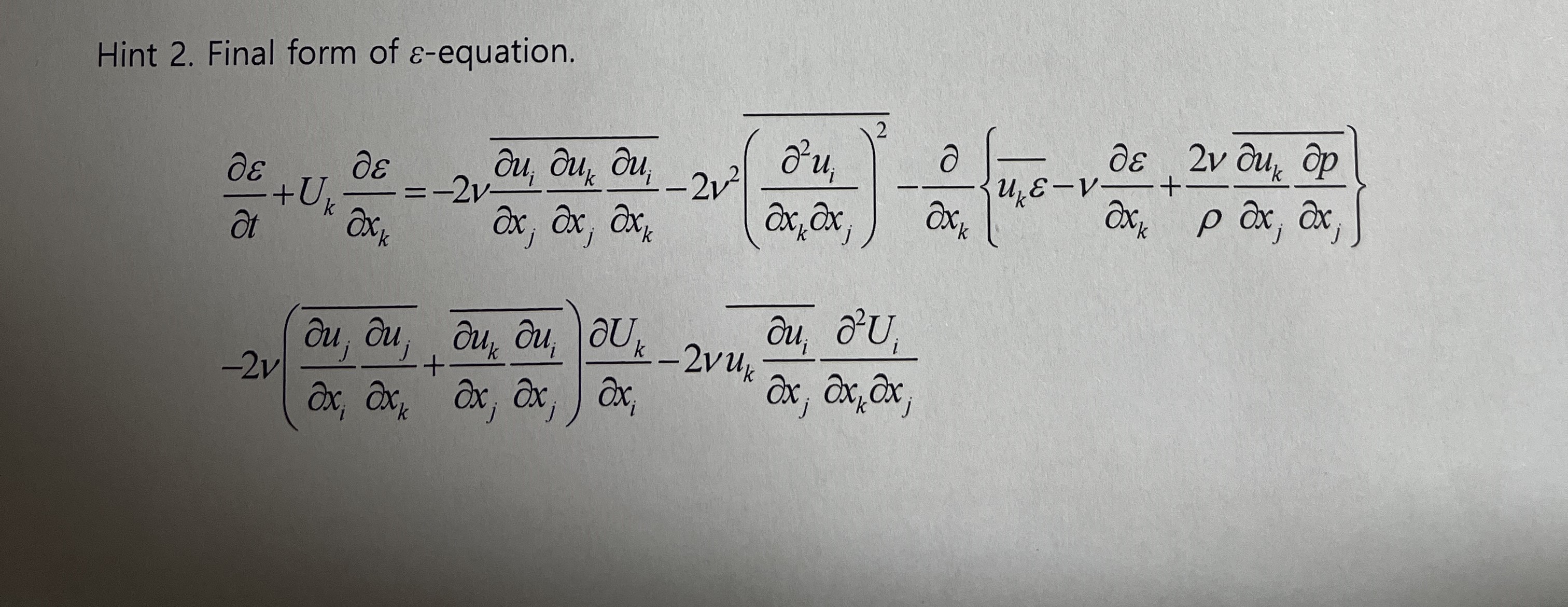 Solved 1. Based on N-S equation for incompressible flow, | Chegg.com