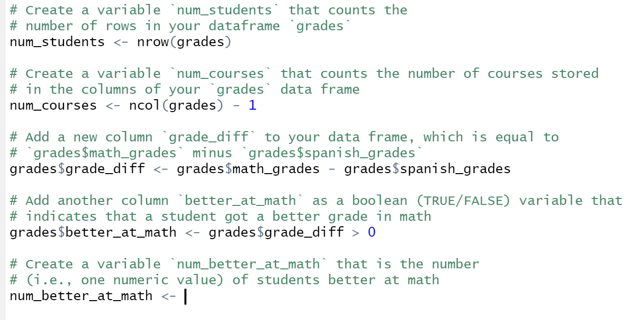Solved Answer coded in R. Basically I only need the last | Chegg.com