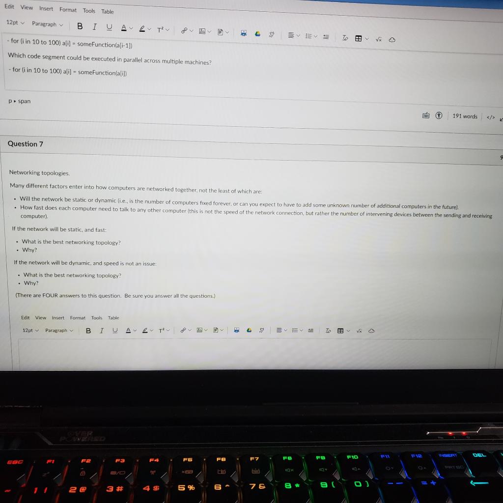 Solved Edit View Insert Format Tools Table 12pt Paragraph Β | Chegg.com