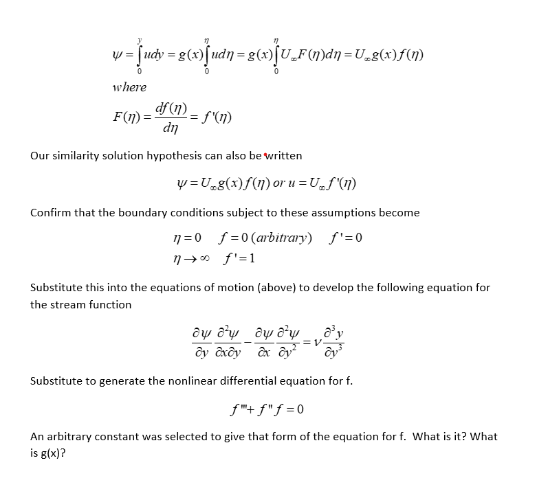 [Solved]: 1. In steady flow over a flat surface (such as t