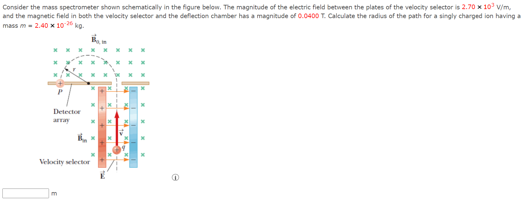 Solved An electron moves in a circular path perpendicular to | Chegg.com