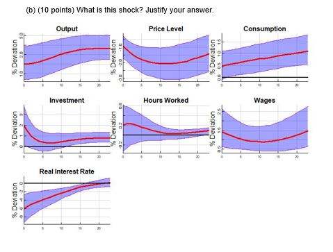 4. (20 points) You have two types of shocks from your | Chegg.com