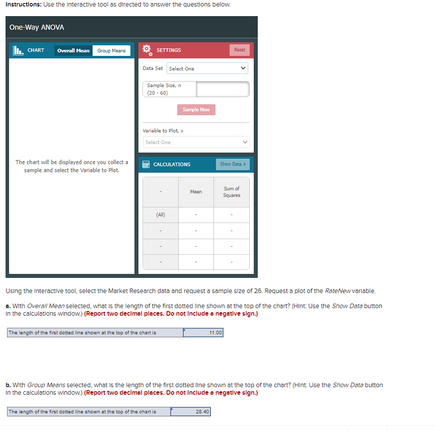 Instructlons: Use the Interactive tool as directed to | Chegg.com