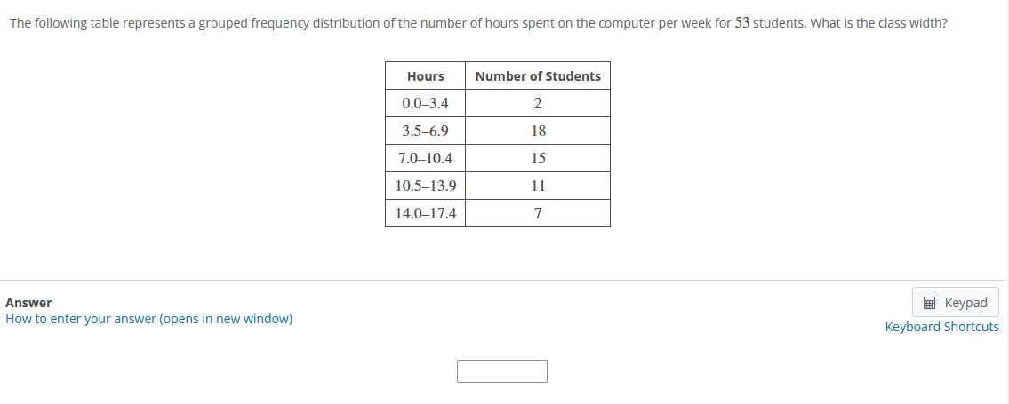 Solved The following table represents a grouped frequency | Chegg.com