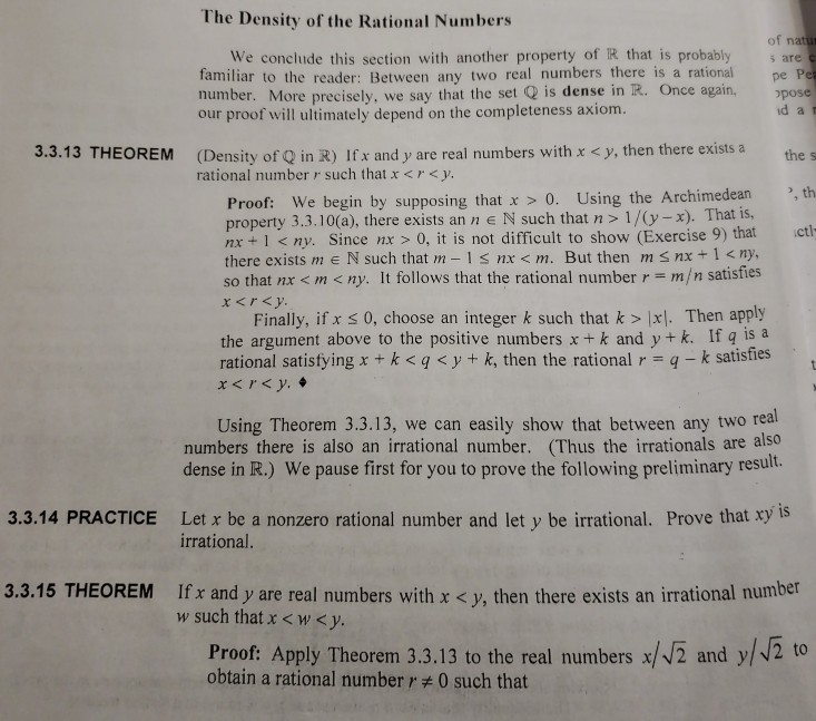 Solved this is from intro to real Analysis. please help and | Chegg.com