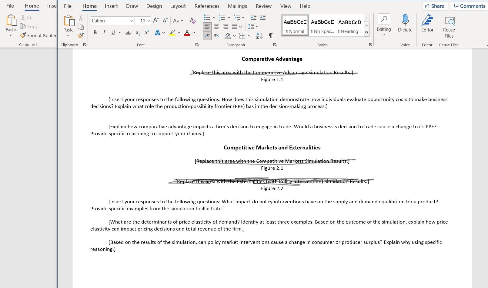 File Home Inse File Home Insert Draw Design Layout | Chegg.com