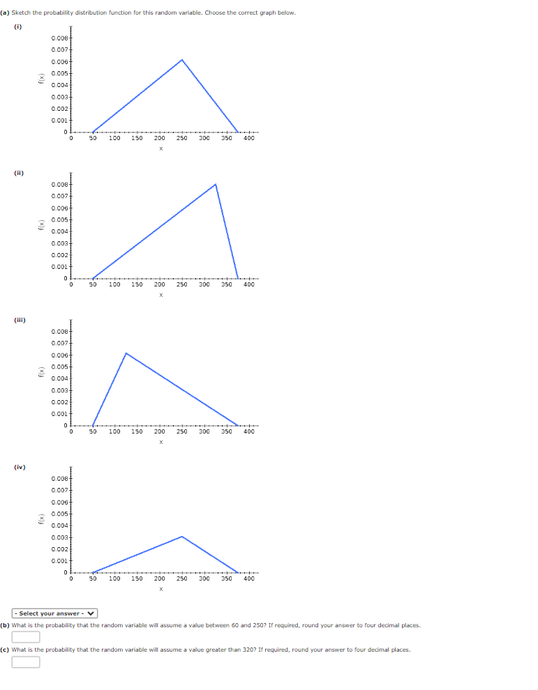 Solved (a) Sketch the probability distribution function | Chegg.com