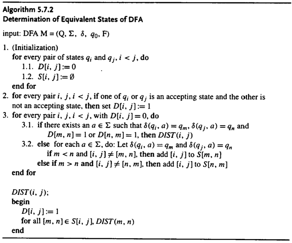 Solved 45. For each DFA: i) Trace the actions of Algorithm | Chegg.com