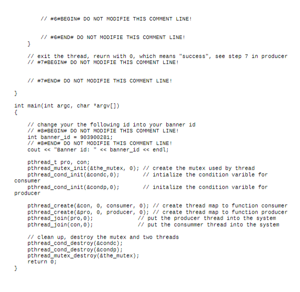 1. Introduction to producer and consumer model | Chegg.com