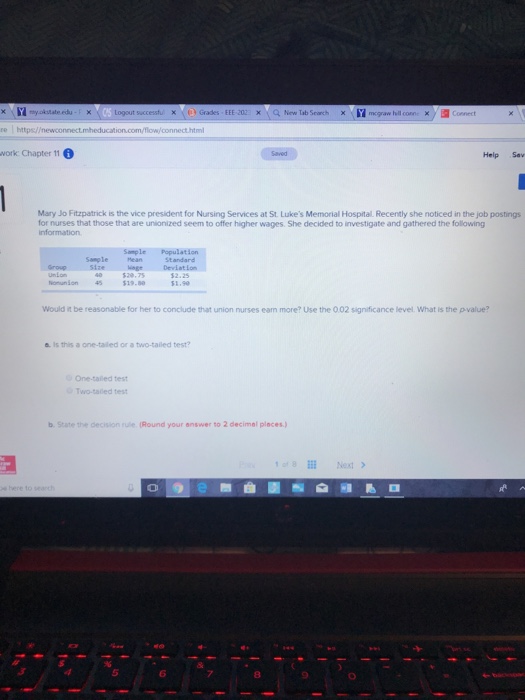 Solved re I https//newconnect.mheducat html work Chapter 116 | Chegg.com