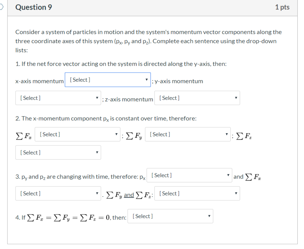 Solved If the net force vector acting on the system is | Chegg.com