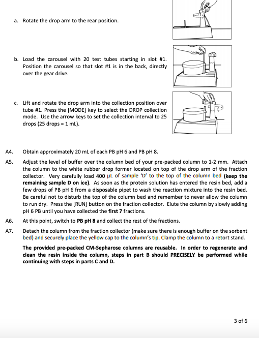 Solved EXPERIMENT 2: Protein Purification PART II - | Chegg.com