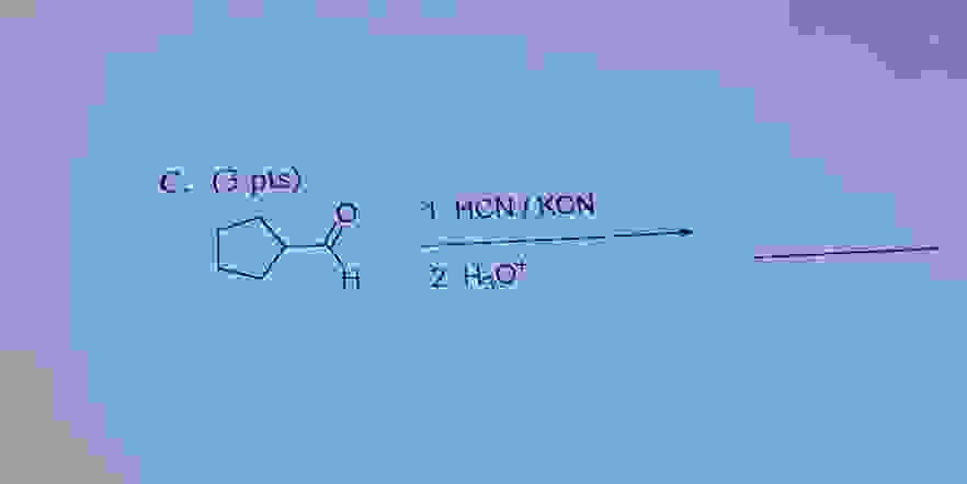 Solved Determine the reagent(s) ﻿or major product required | Chegg.com