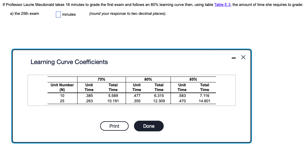 [Solved]: B. to grade the first 10 exams If Professor Lau