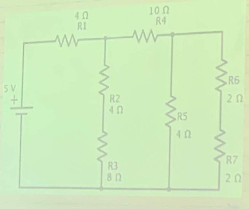 Solved subject circuits/electronics 1. Solve for all the | Chegg.com