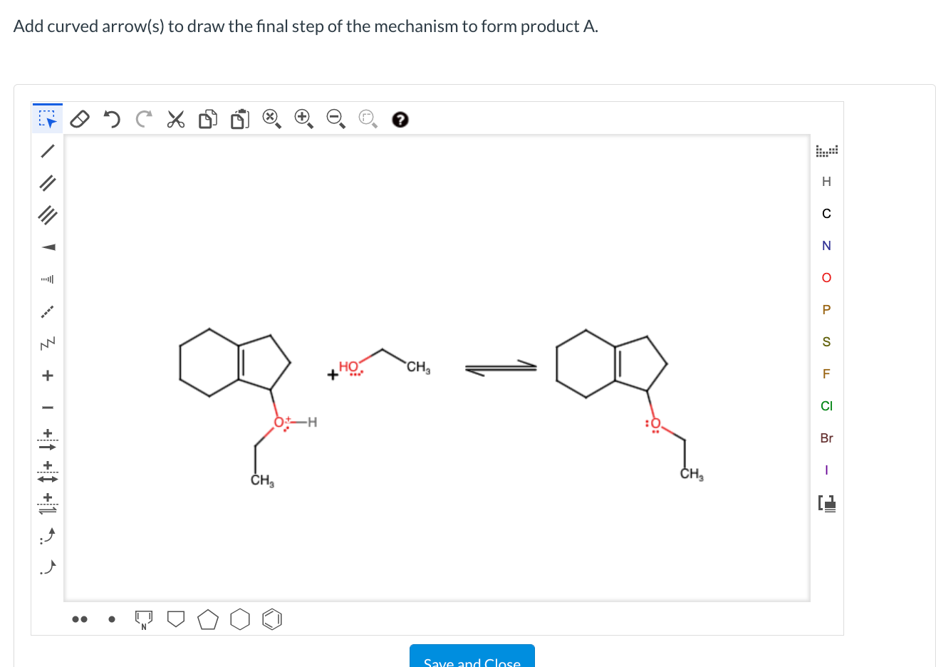 Solved Add curved arrow(s) to draw the final step of the | Chegg.com