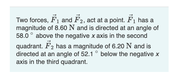 Solved a. What is the x component of the resultant force?b. | Chegg.com