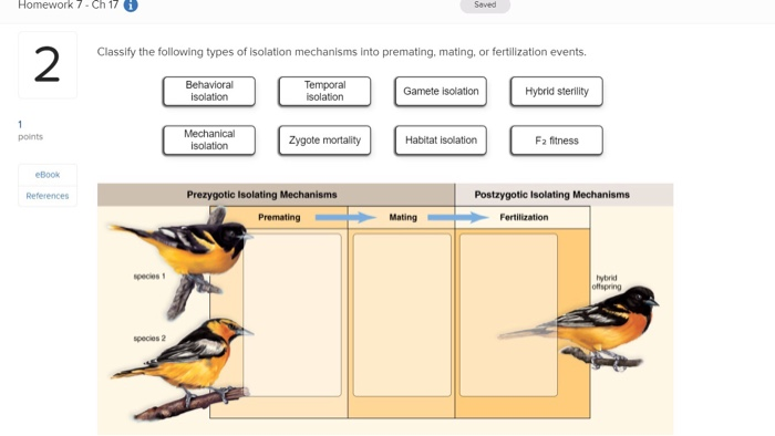 Solved Classify the following types of isolation mechanisms | Chegg.com