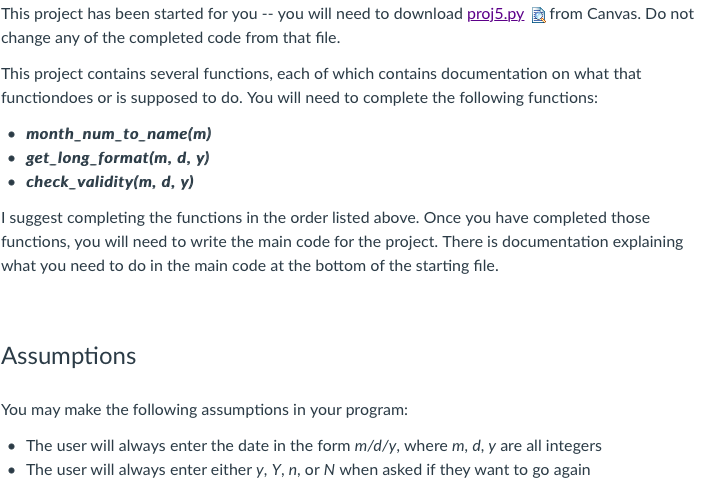Solved In this assignment, you will write a Python program | Chegg.com