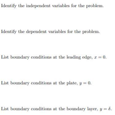 Solved Consider steady, boundary layer flow over a flat | Chegg.com