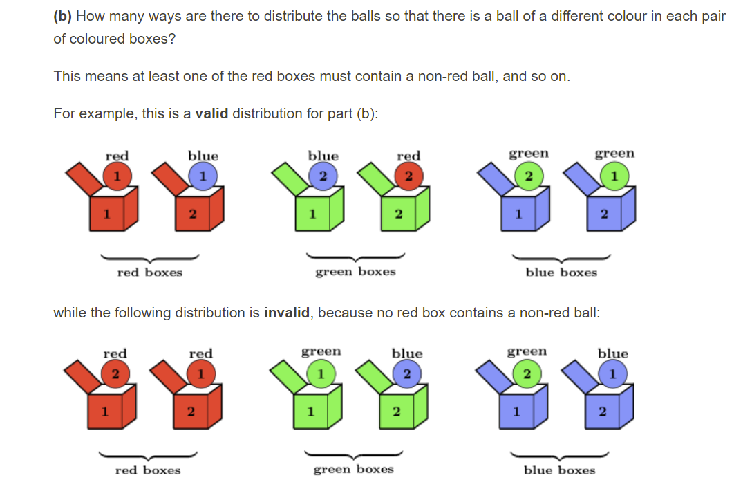 Solved Suppose that you have six balls that are both | Chegg.com