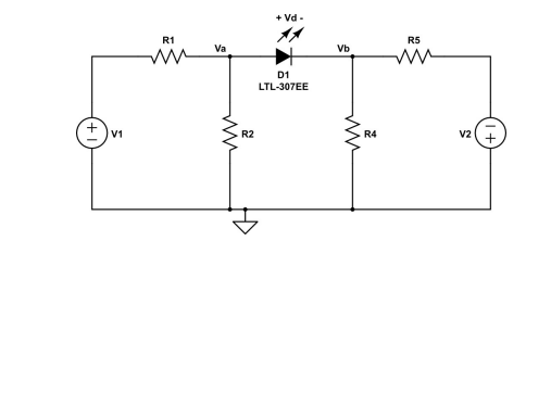Solved Build the circuit in TINKERCAD and measure the | Chegg.com