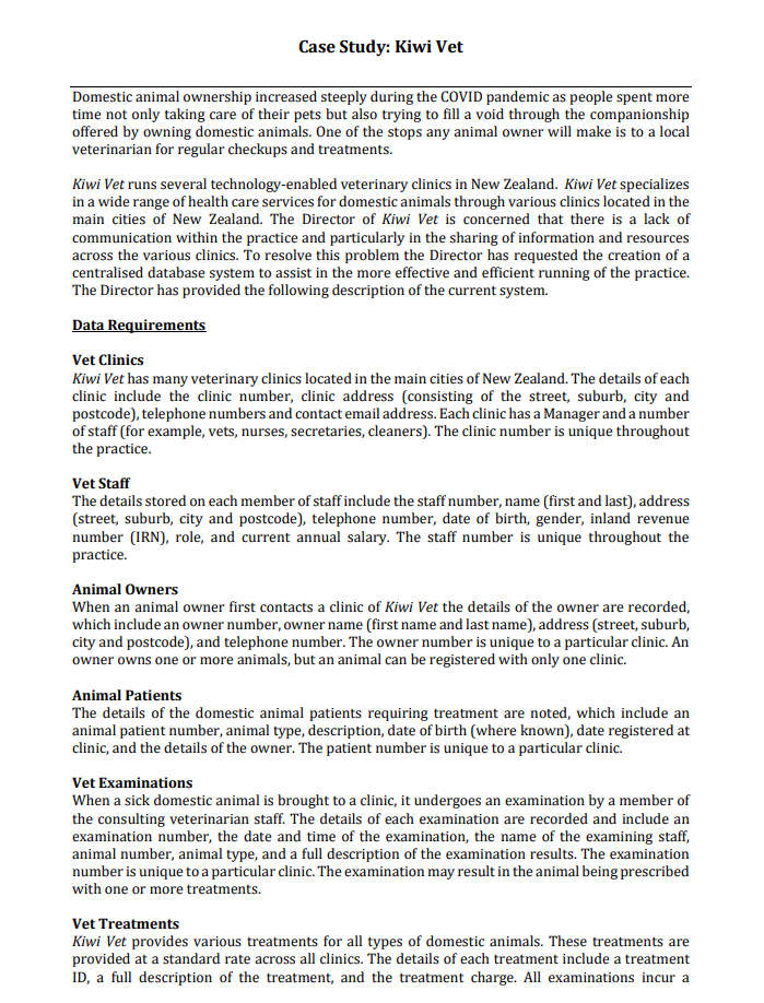 Solved Question: Task 6 Construct SQL Queries [25 marks] | Chegg.com