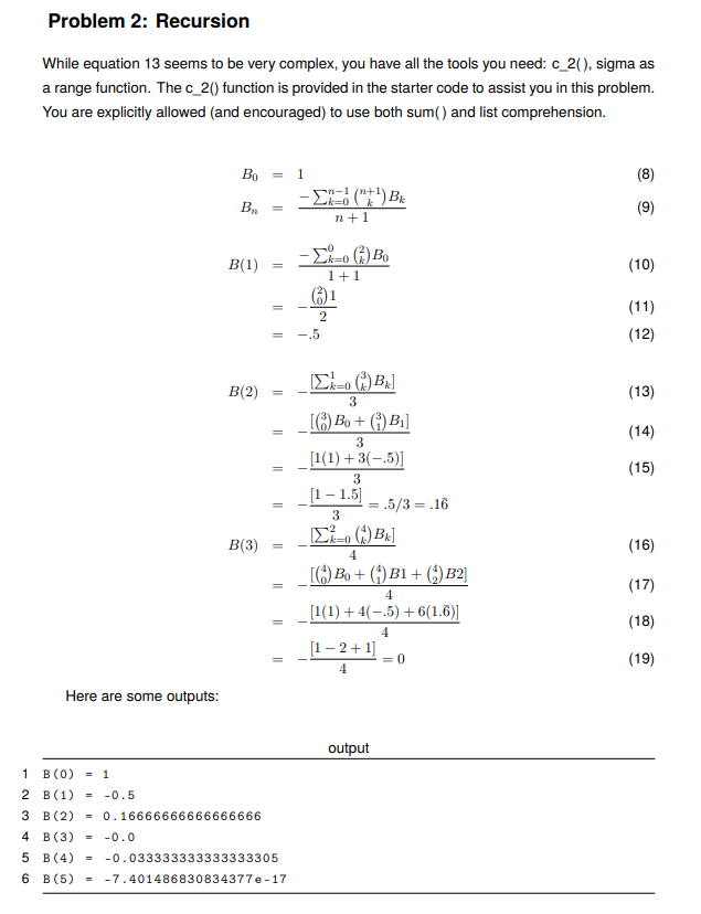 Solved While equation 13 seems to be very complex, you have | Chegg.com