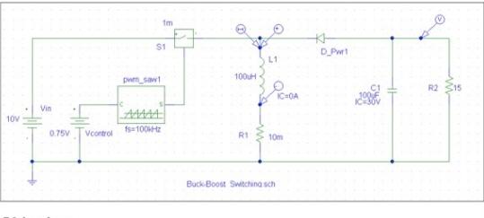 Solved Done on PSpice For Buck-Boost Converter Only 1. | Chegg.com