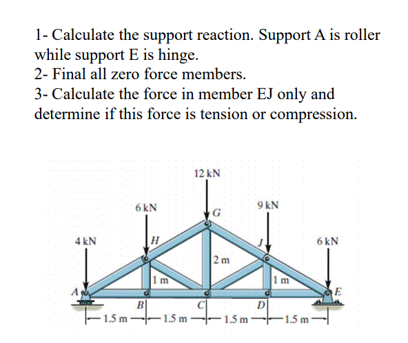Solved 1- Calculate the support reaction. Support A is | Chegg.com