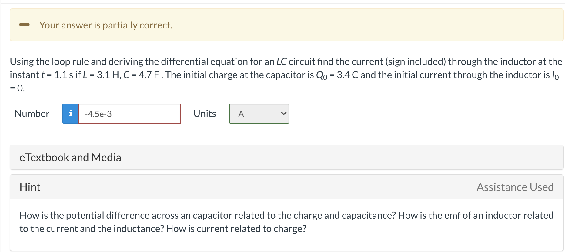 Solved Using the loop rule and deriving the differential | Chegg.com