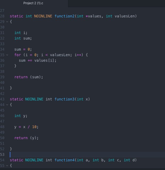 Project_2-0 (1) copy.asm align 4 .LCO: .string | Chegg.com