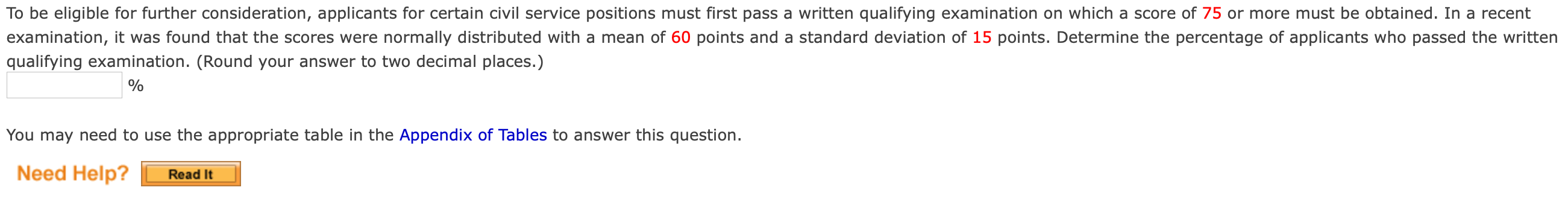 Solved qualifying examination. (Round your answer to two | Chegg.com