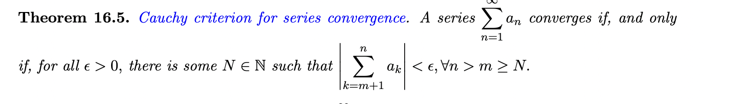 Solved I am attaching our version of the Cauchy criterion | Chegg.com